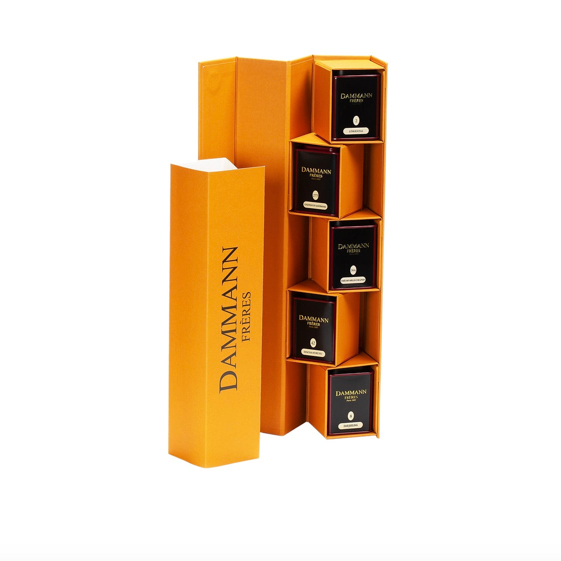 DAMMANN Frères | atlas tea box set – table société